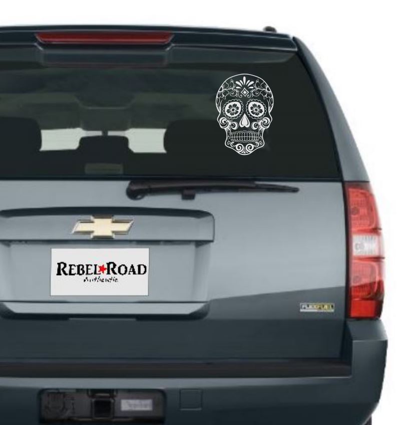 Custom Skulls & Skeleton Vinyl Decals – Death, Horror & Dark Art ...